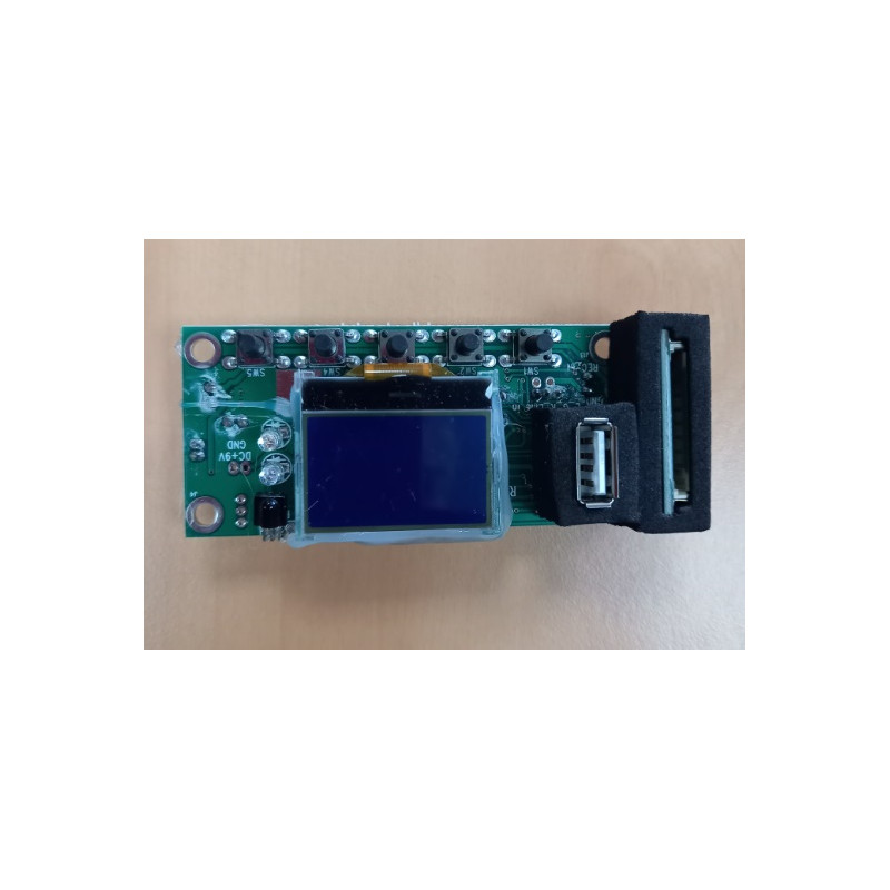 USB-SD-REC MODULE WITH DISPLAY for PORT12-15VHF IBIZA - PCB-USBPORT15VHF